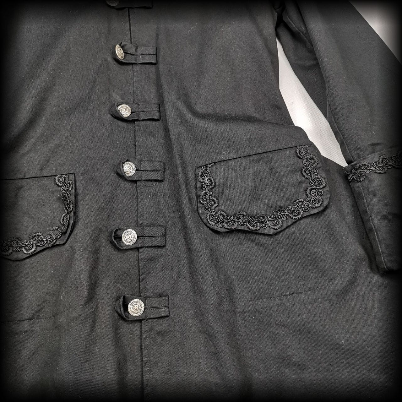 Płaszcz gotycki Aderlass XL carski SPIRIT OF ROCK AND ROLL SECONDHAND ...